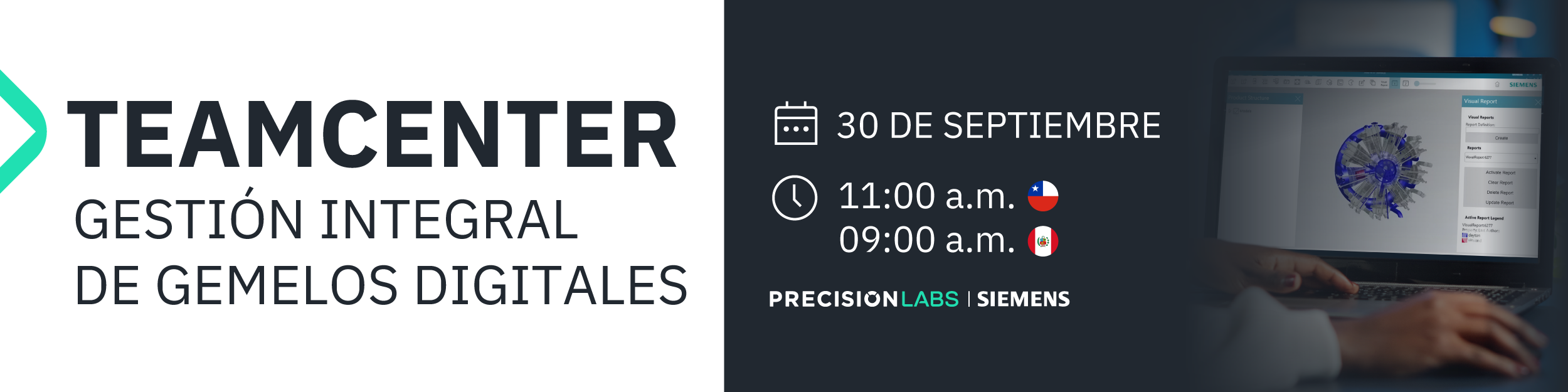PRECISIONLABS - Webinar - Teamcenter: Gestión de gemelos digitales